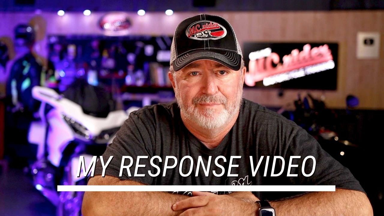 Motorcycle Lean - My response video to FortNine & MotoJitsu - MCrider